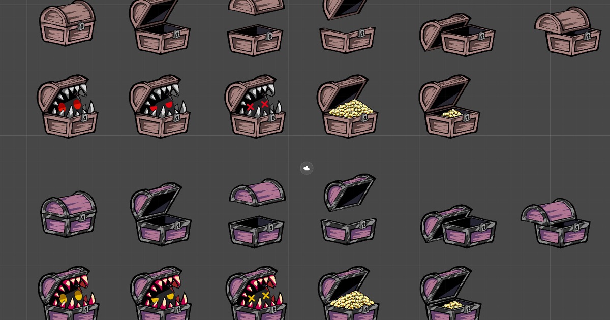 2D_ChestBox_Mimic | 2D Characters | Unity Asset Store