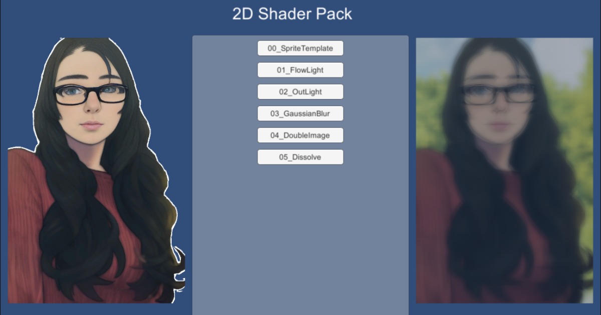 2D Shader Package | VFX Shaders | Unity Asset Store