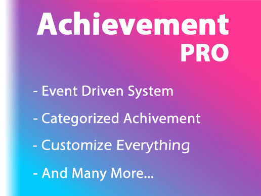 Achievement Pro | Integration | Unity Asset Store