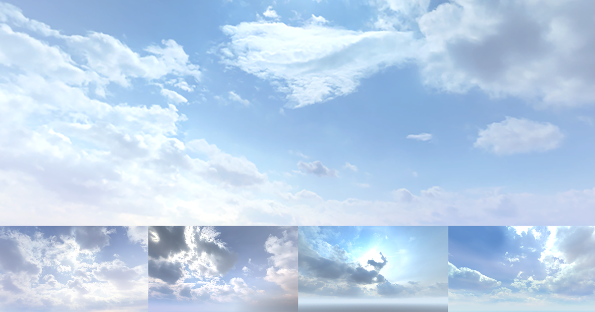 Cloudy Day Skybox - Vol. 1 | 2D Sky | Unity Asset Store