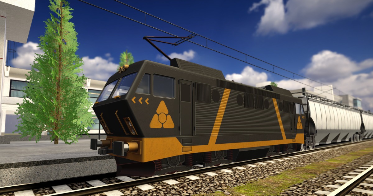 Locomotive 06 | 3D Land | Unity Asset Store