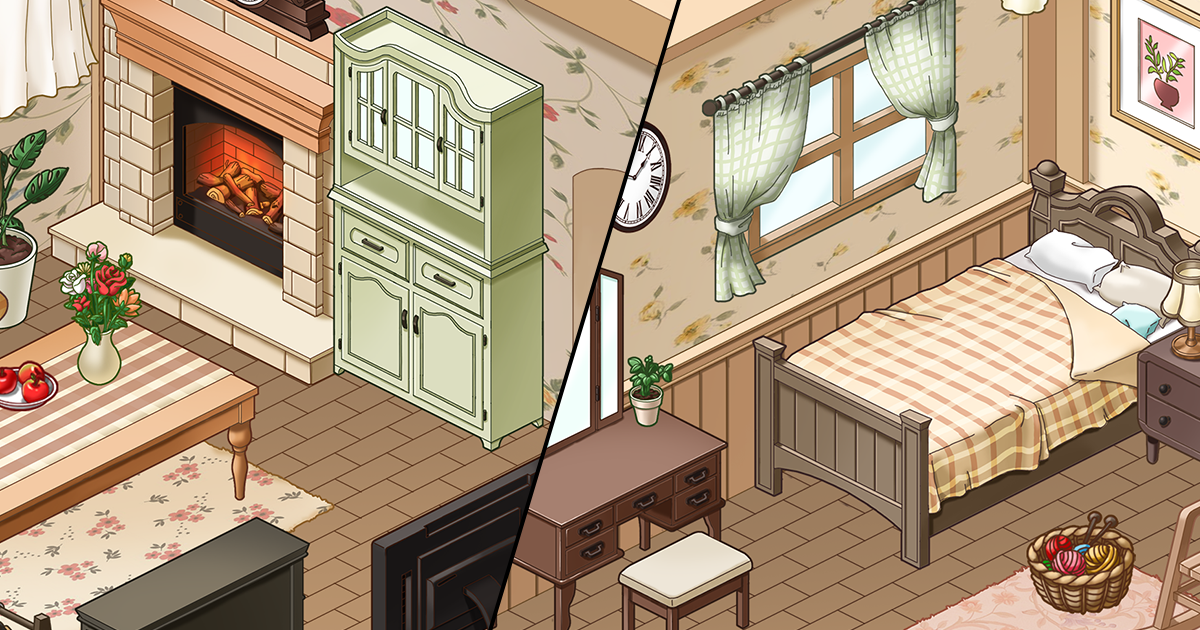 Isometric House Decoration Map | 2D Environments | Unity Asset Store