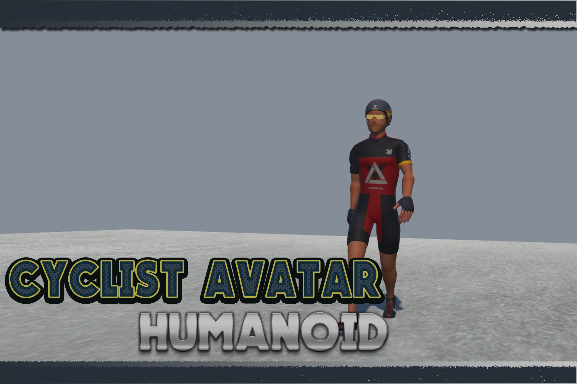 Cyclist avatar 6 | 3D Humanoids | Unity Asset Store