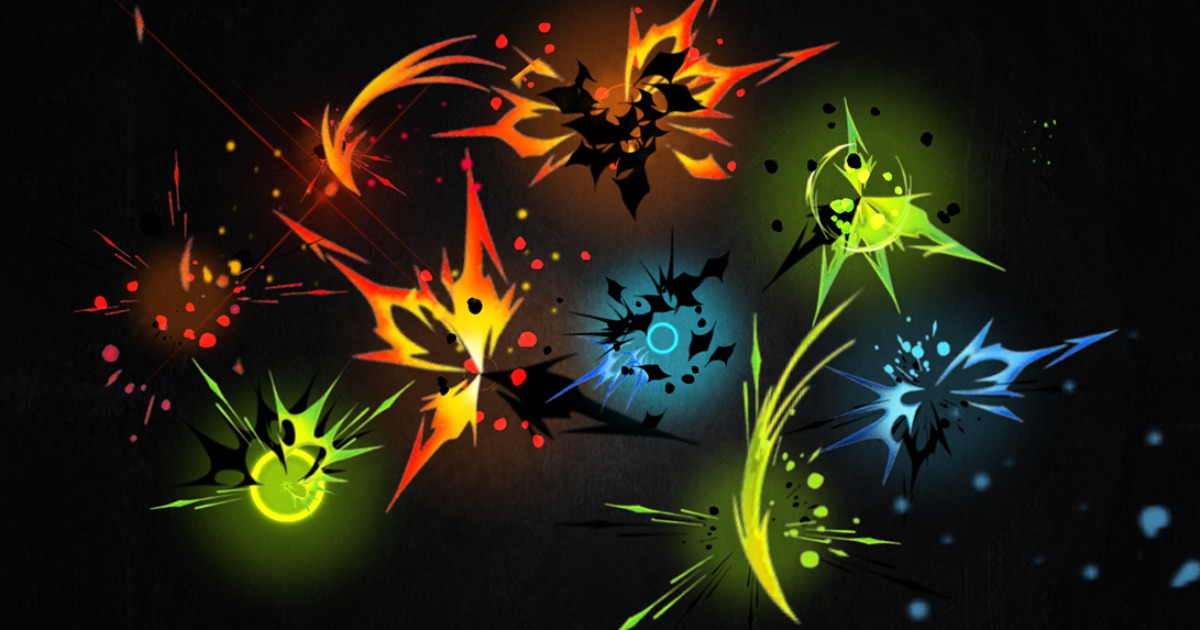 The 2DFX Hit and Slashes Vol.1 | VFX Particles | Unity Asset Store