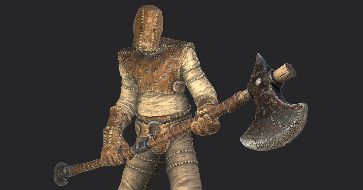 Character with axe | Characters | Unity Asset Store