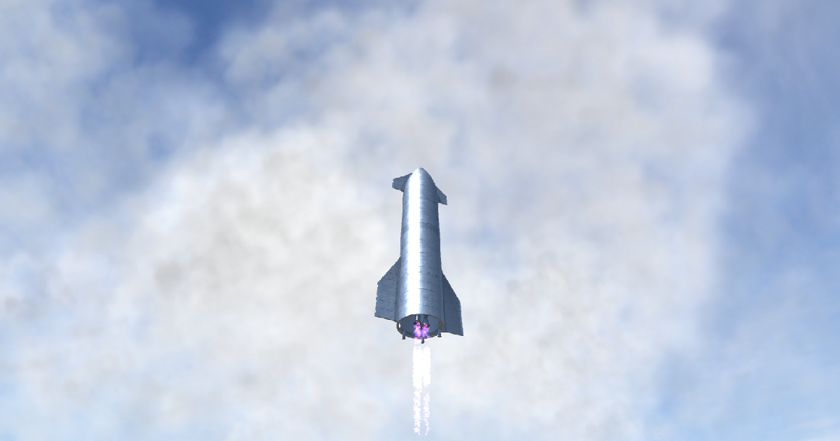 Starship Launch | 3D Space | Unity Asset Store