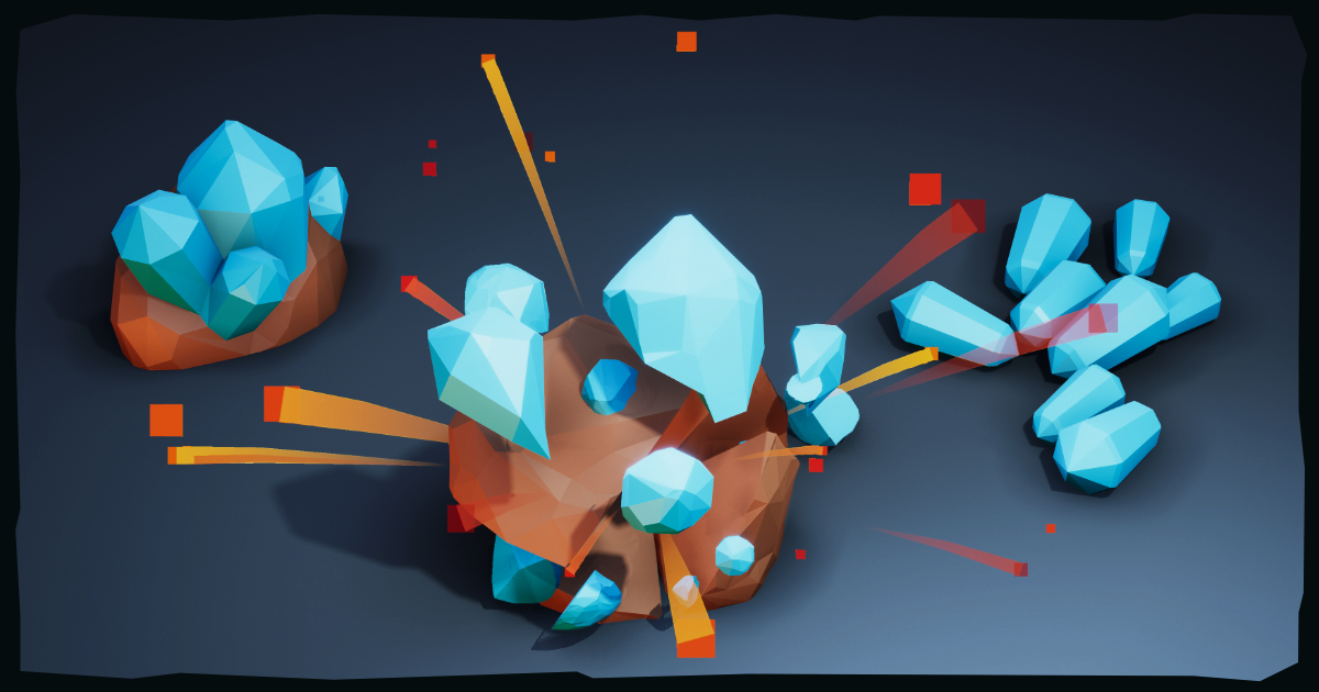 Shatter Stone: Low Poly | 3D Props | Unity Asset Store