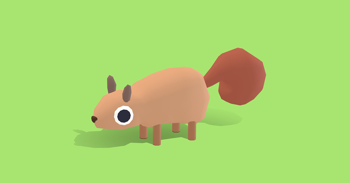 Squirrel - Quirky Series | Characters | Unity Asset Store