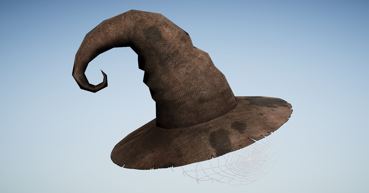Ultimate Hat: Witch | 3D Clothing | Unity Asset Store