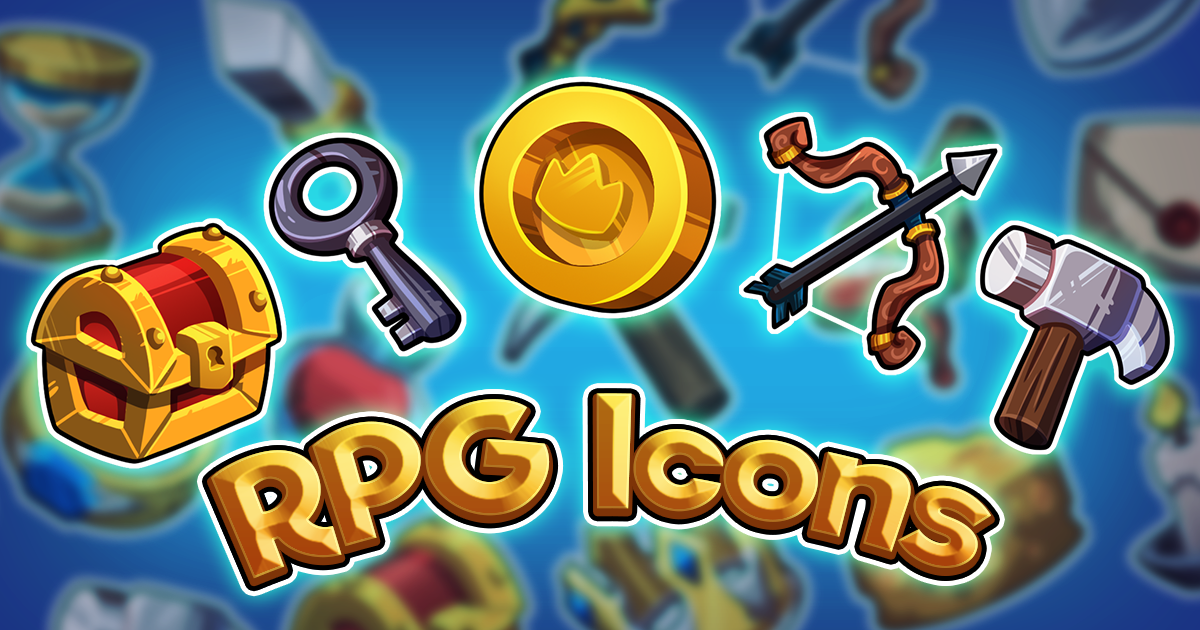 Cute RPG Icons Set | 2D Icons | Unity Asset Store