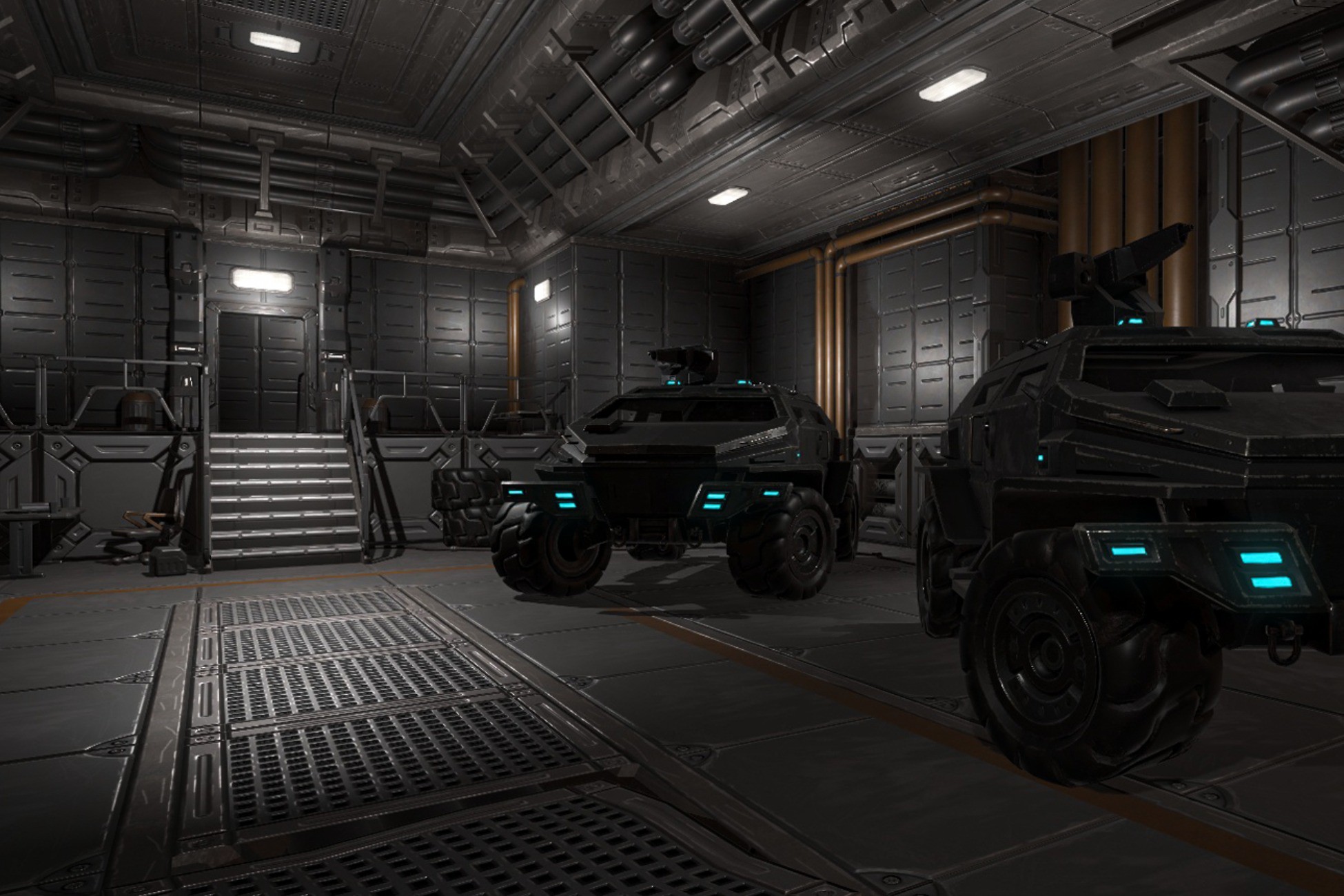 Sci-fi Spaceship and Space Colony Interior Modular Pack | 3D Sci-Fi ...