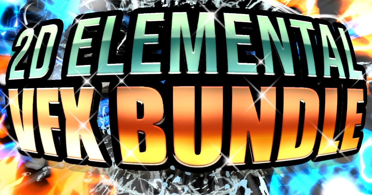 2D Elemental VFX BUNDLE PACK | VFX Particles | Unity Asset Store