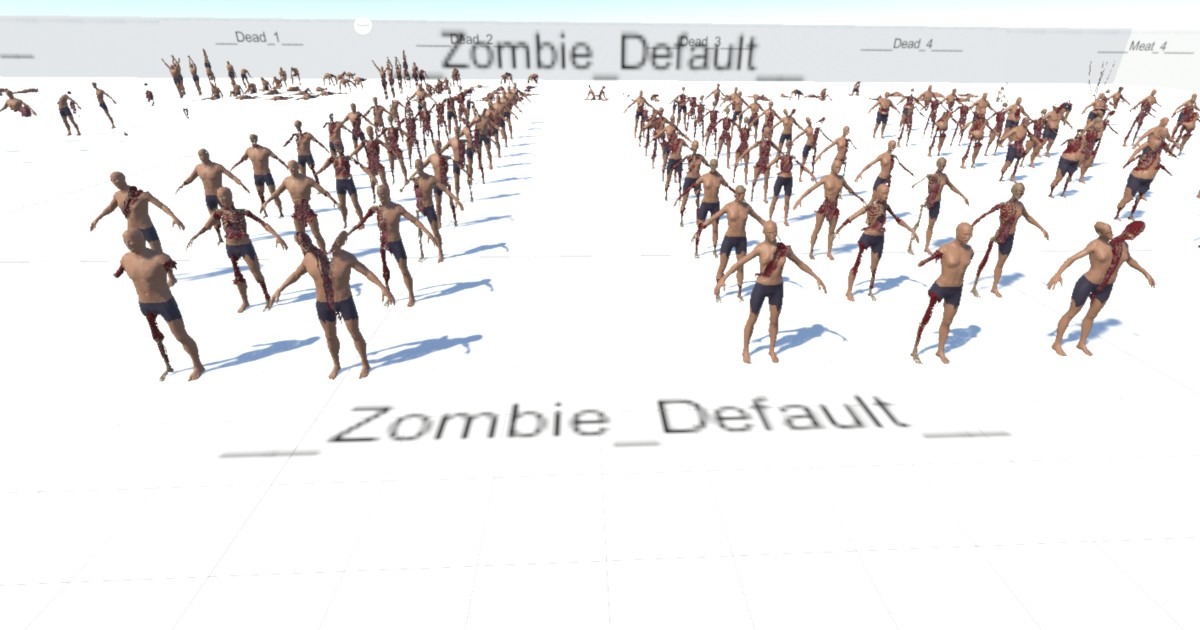 Low Zombie Pack | 3D Characters | Unity Asset Store