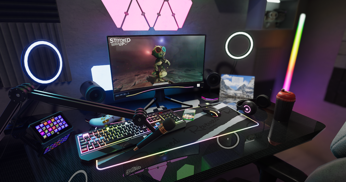 Mega Props: Stream Setup | 3D Interior | Unity Asset Store