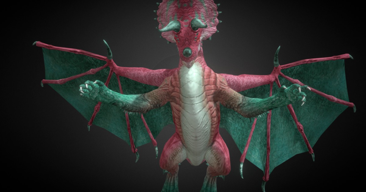Ultimate Herbivorous Dragon v1.1 | 3D Creatures | Unity Asset Store