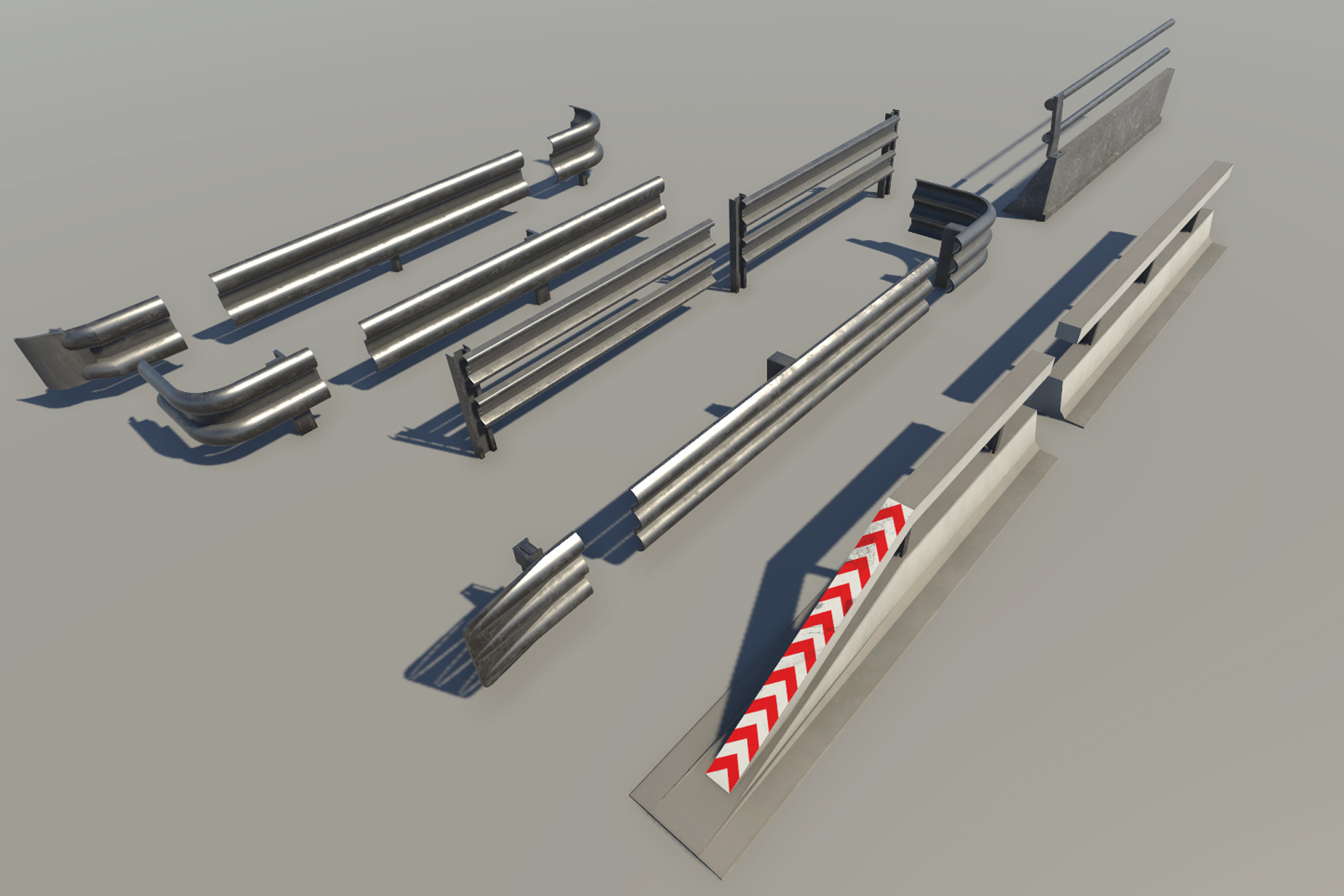 Modular Guard Rails | 3D Exterior | Unity Asset Store