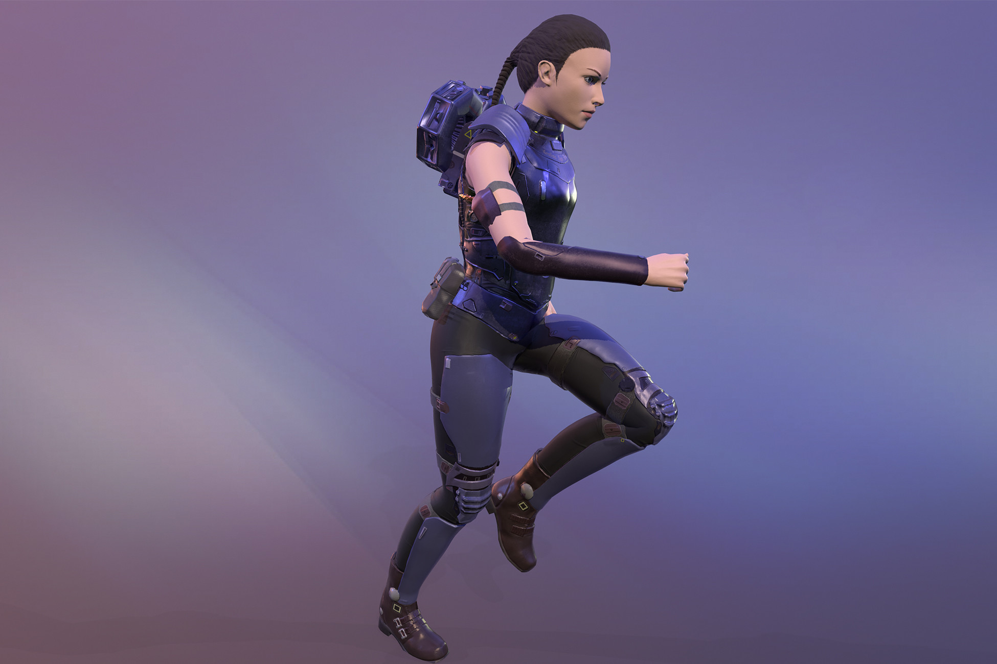 Sci-fi Female | 3D Characters | Unity Asset Store