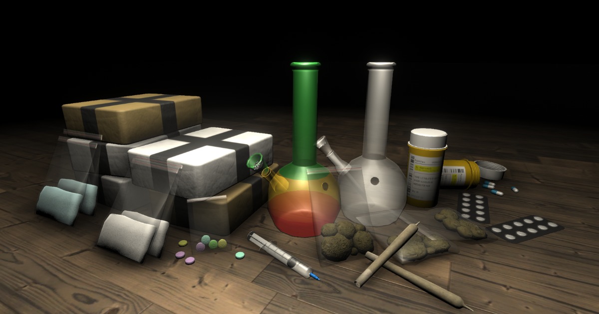 Drugs Pack | 3D Props | Unity Asset Store