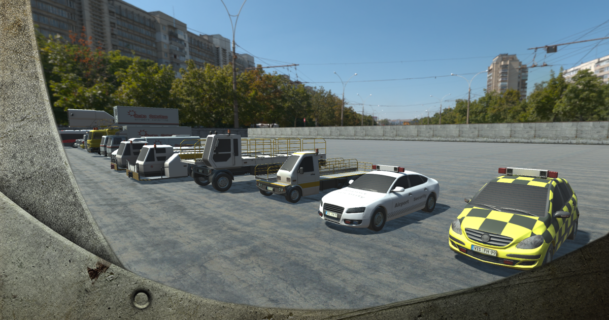 Airport vehicles | 3D Land | Unity Asset Store