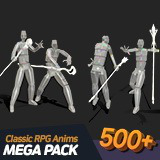 RPG Animation Mega Pack [Magician Male]