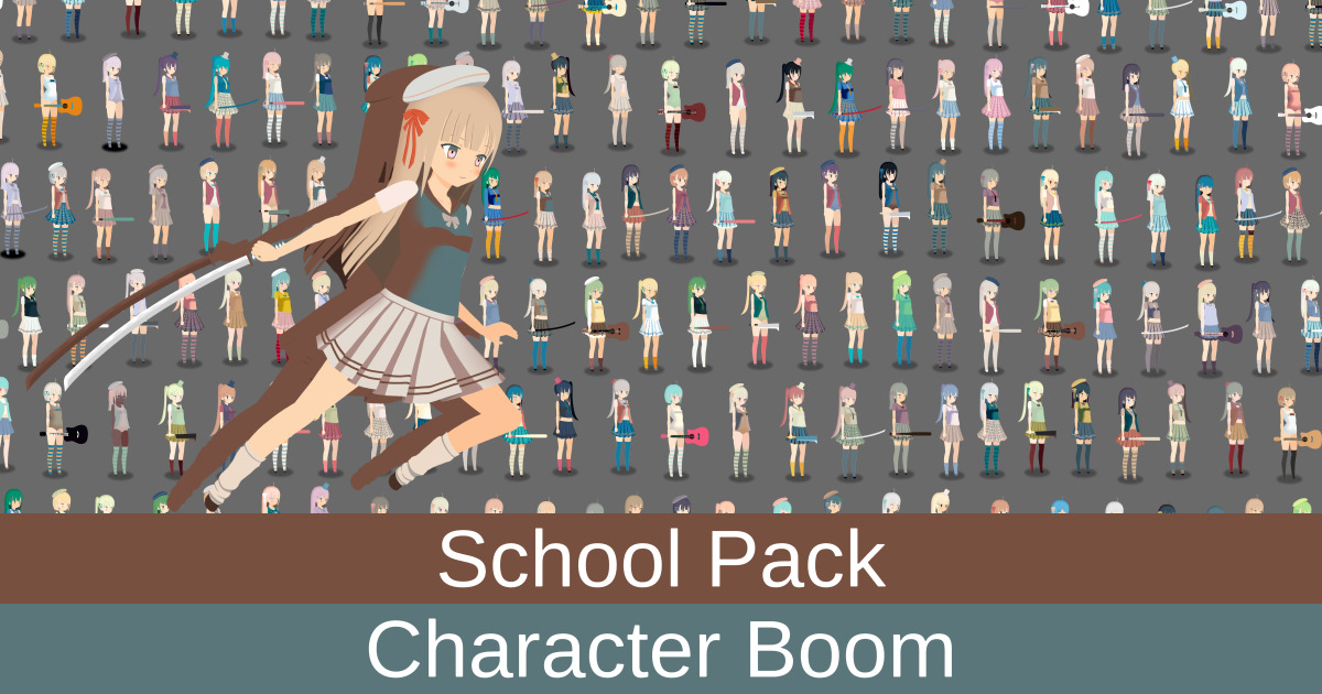 Character Boom | 2D Characters | Unity Asset Store