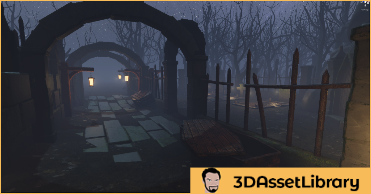 Cemetery Vol 1 | 3D Environments | Unity Asset Store
