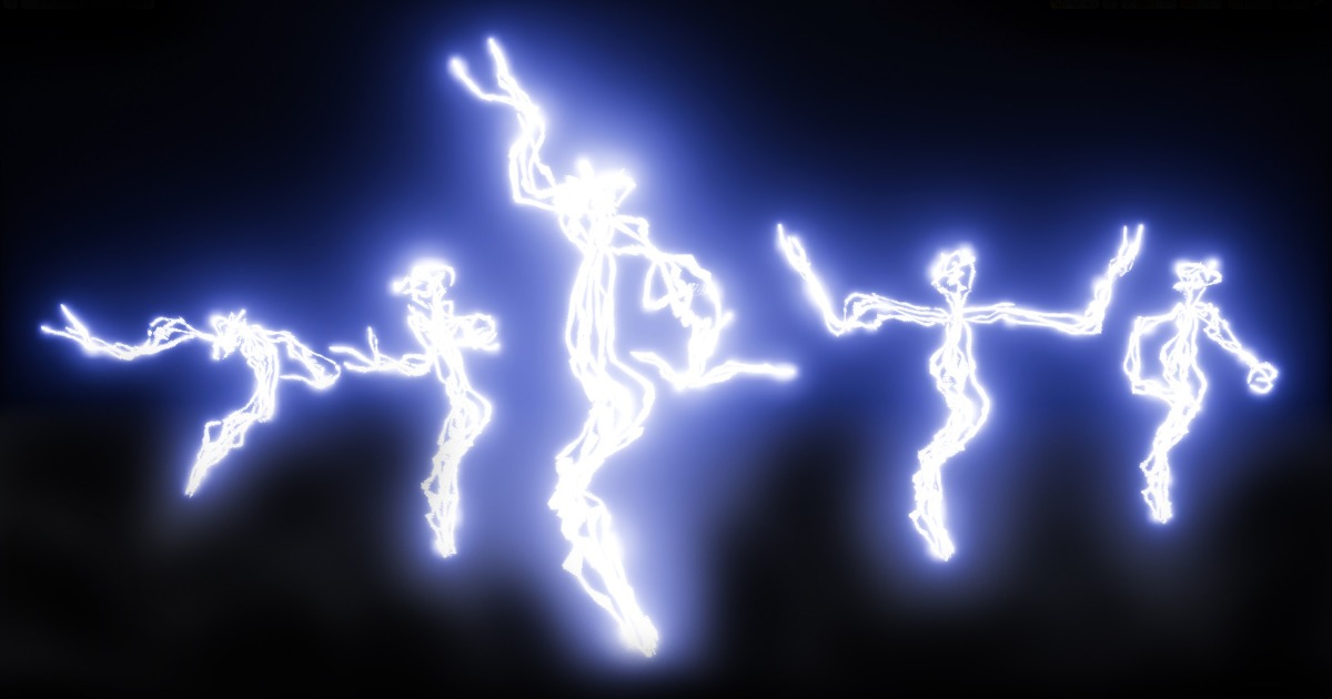 Lightning elemental | 3D Creatures | Unity Asset Store