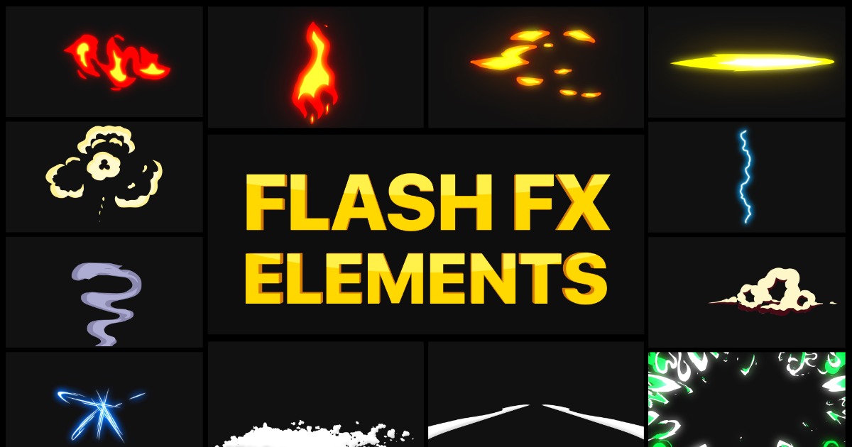 Flash FX Pack 07 (26.03) | 2D Textures & Materials | Unity Asset Store