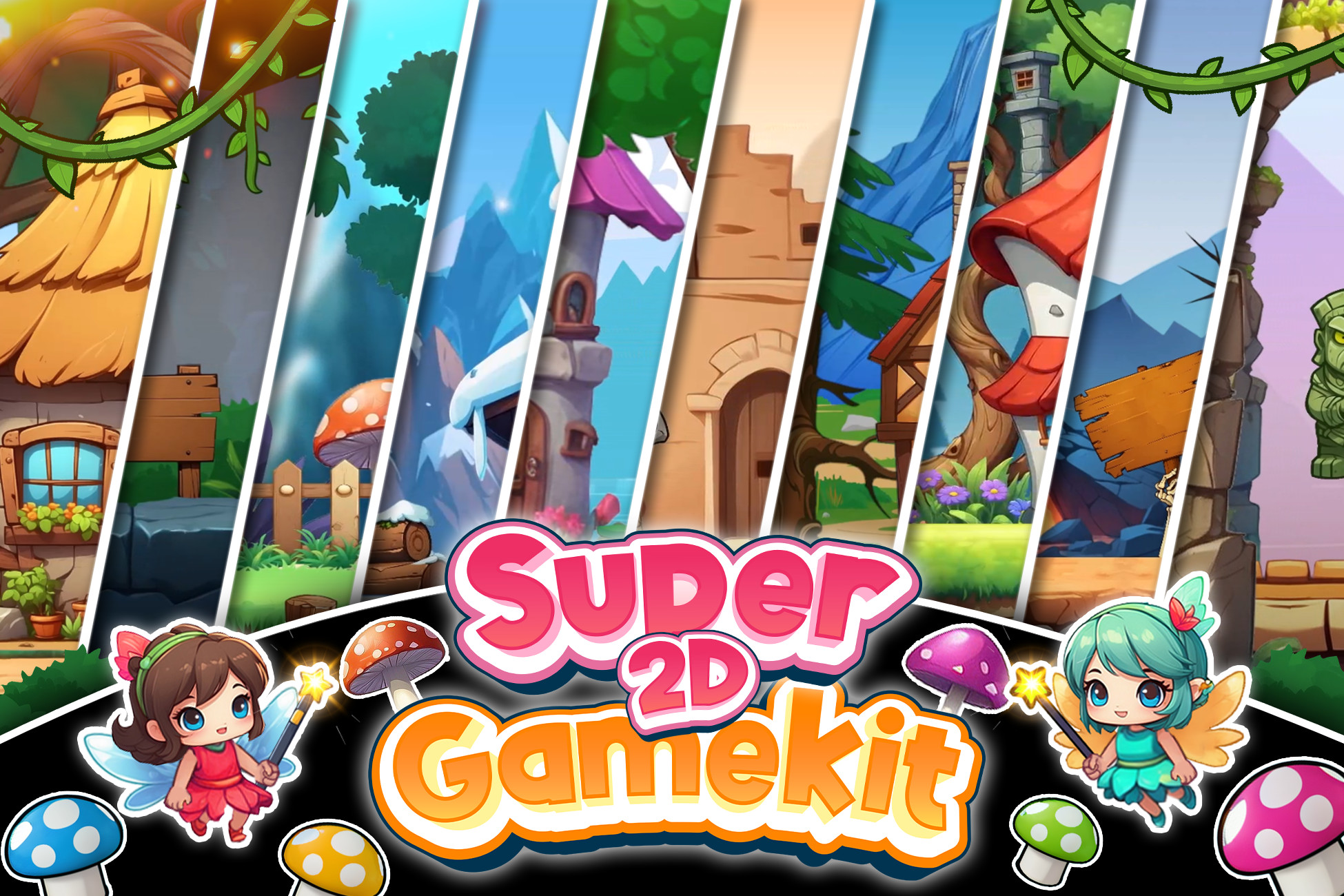 Super 2D Game Kit | 2D Environments | Unity Asset Store