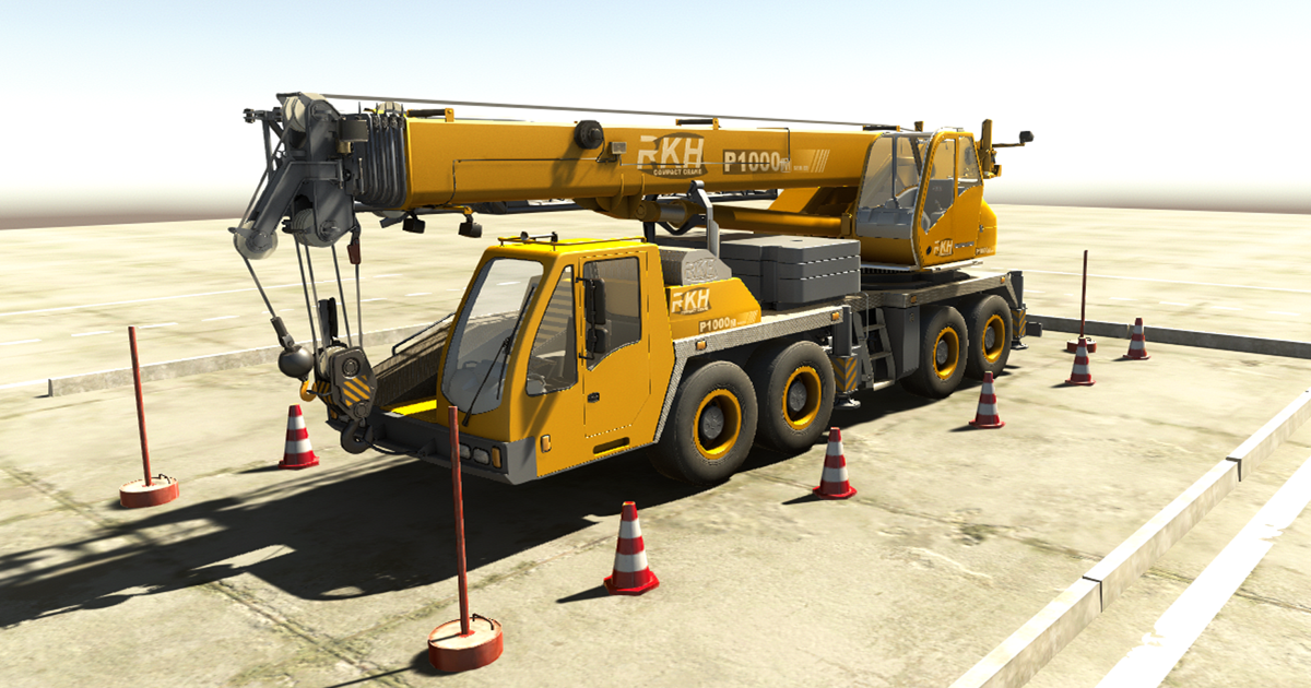 Crane Simulator v5 | 3D Land | Unity Asset Store