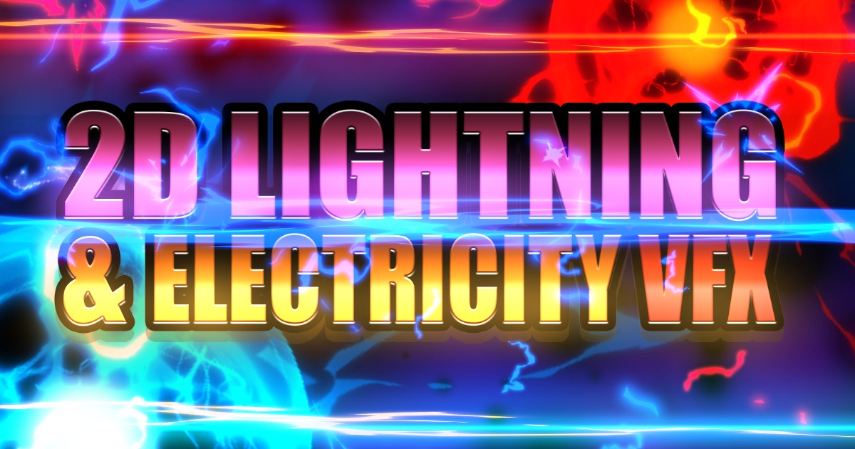 2D Lightning & Electricity VFX | Spells | Unity Asset Store