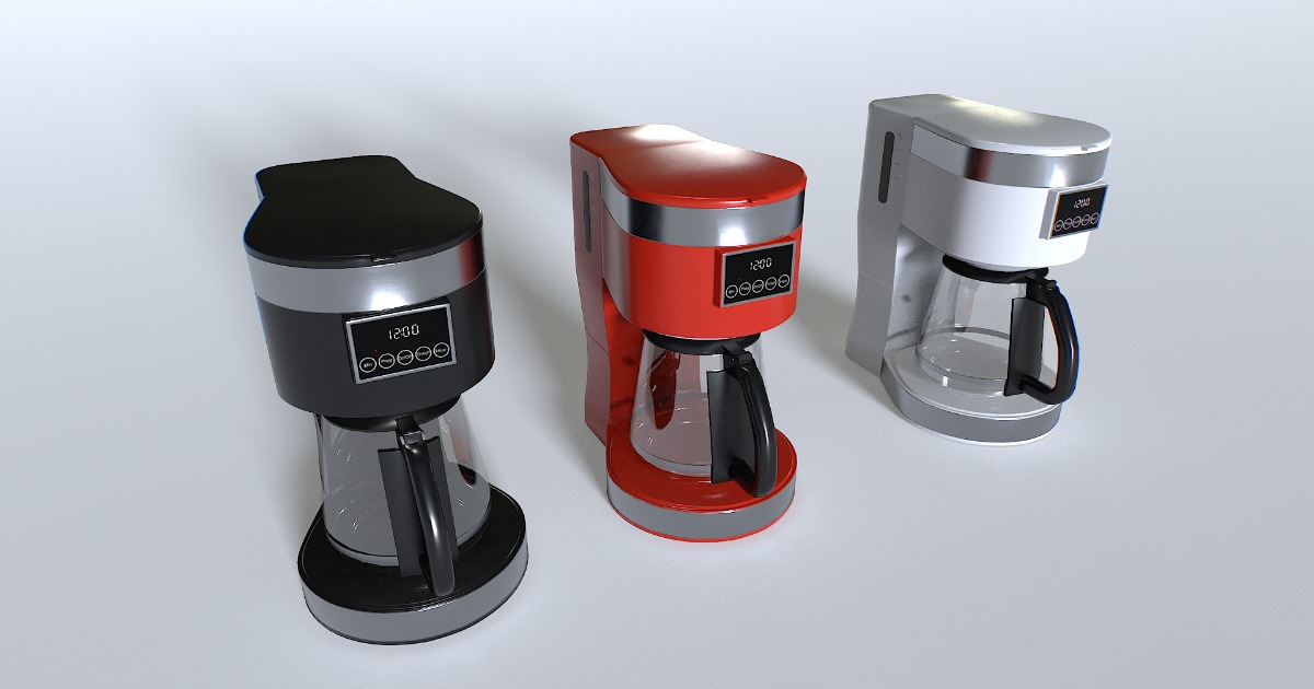 Coffee Machine set 3 | 3D Props | Unity Asset Store