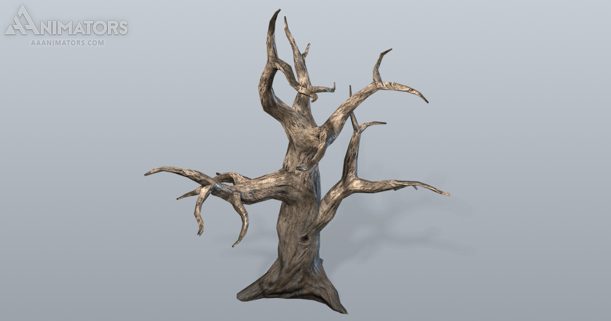 Low Poly Dead Tree 01 | 3D Trees | Unity Asset Store