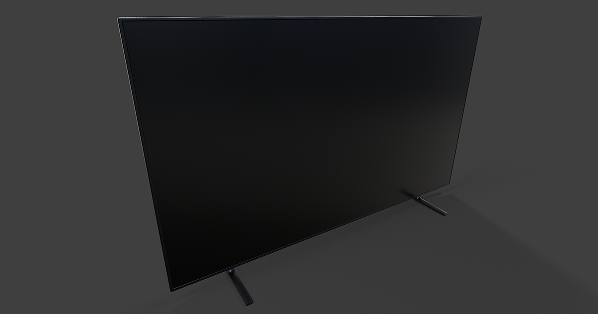 Television V03 | 3D Electronics | Unity Asset Store