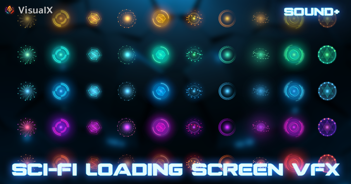 Sci-Fi Loading Screen VFX Pack | VFX Particles | Unity Asset Store