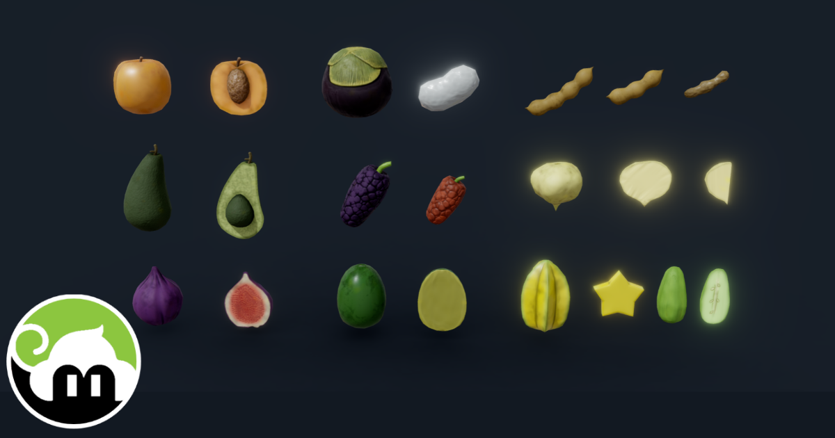 3D Fruit Pack 1 | 3D Food | Unity Asset Store