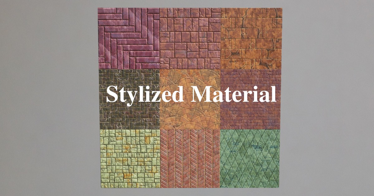Stylized Brick Marble Material | 2D Brick | Unity Asset Store