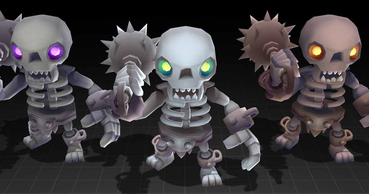 Poly HP - UndeadTroll | 3D Creatures | Unity Asset Store