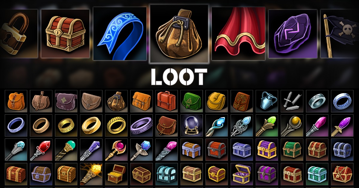 Loot - Icons | 2D Icons | Unity Asset Store