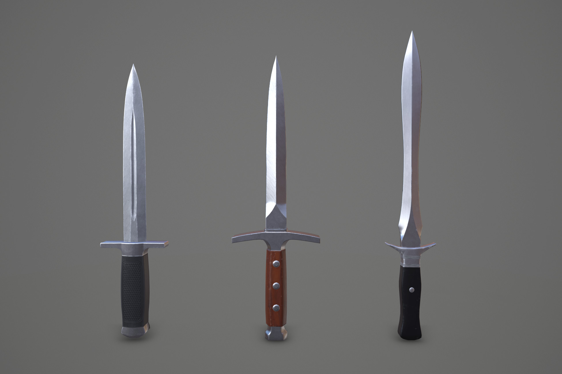 Small set of daggers | 3D Weapons | Unity Asset Store