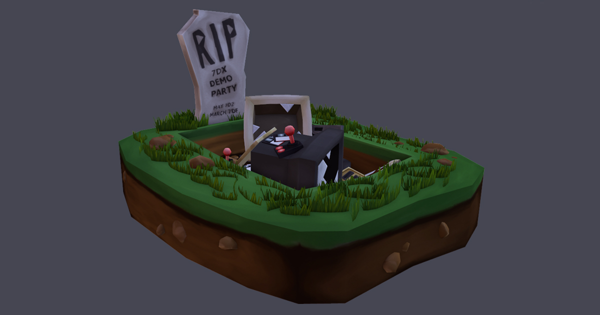 Computer Grave | 3D 环境 | Unity Asset Store