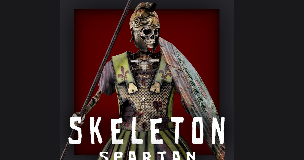 SKELETON SPARTAN PP | 3D Humanoids | Unity Asset Store