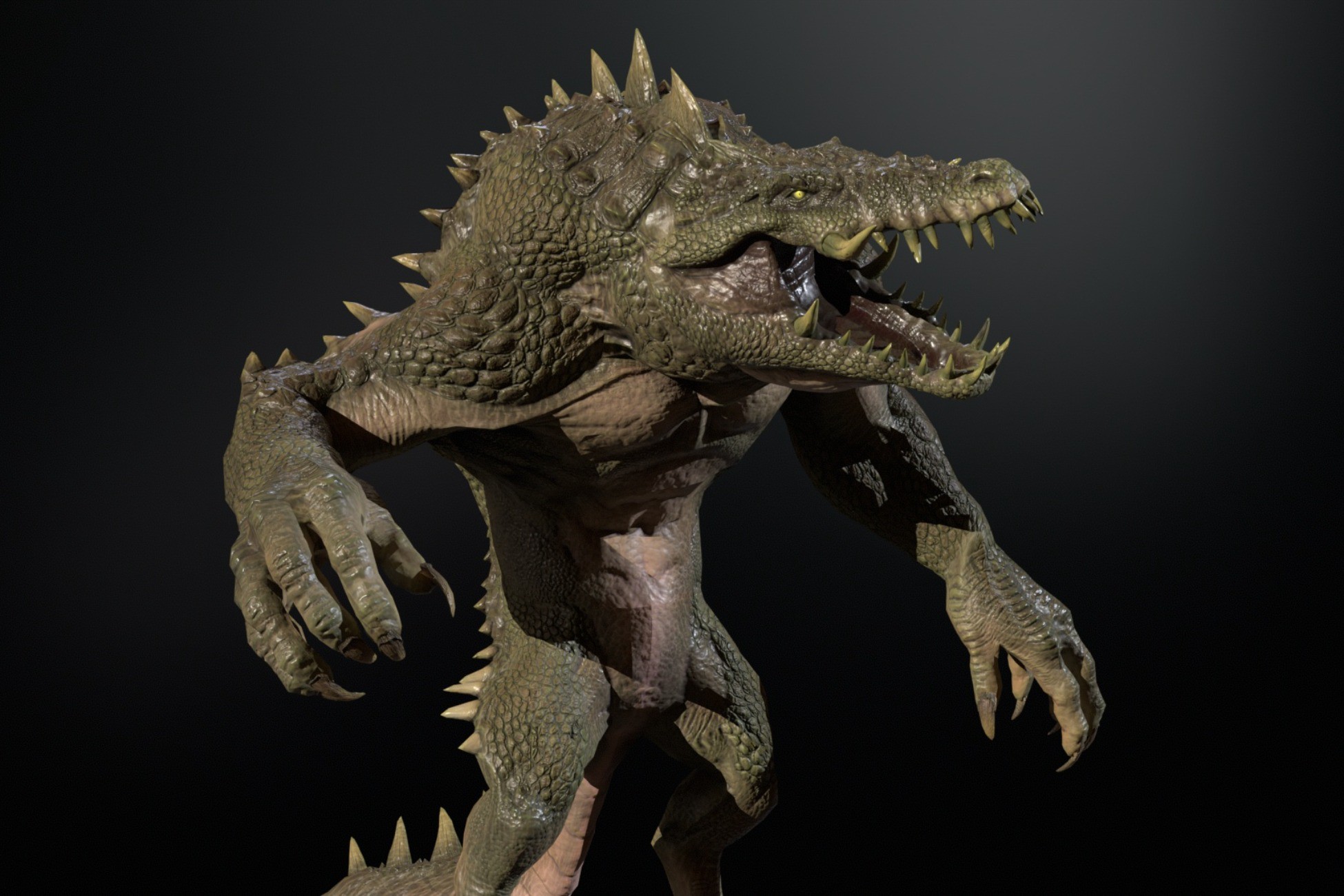 MutantCrocodile | Characters | Unity Asset Store