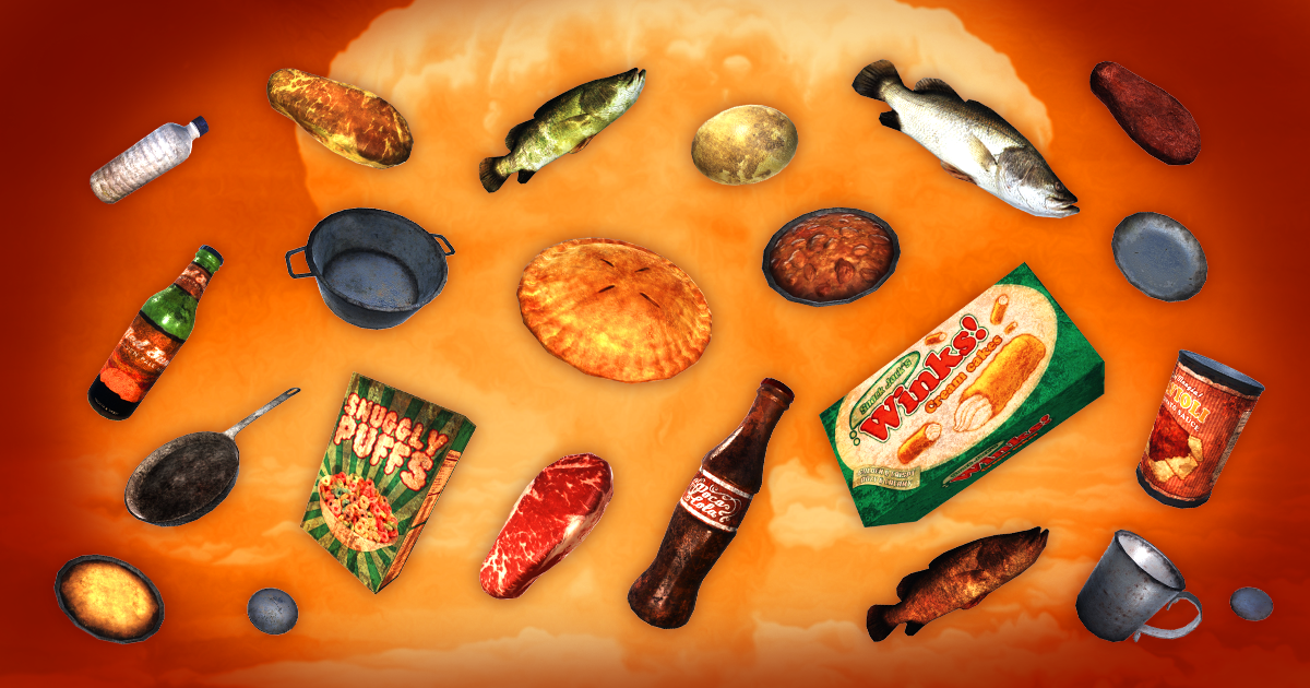 Post-apocalyptic Food Pack | 3D Food | Unity Asset Store