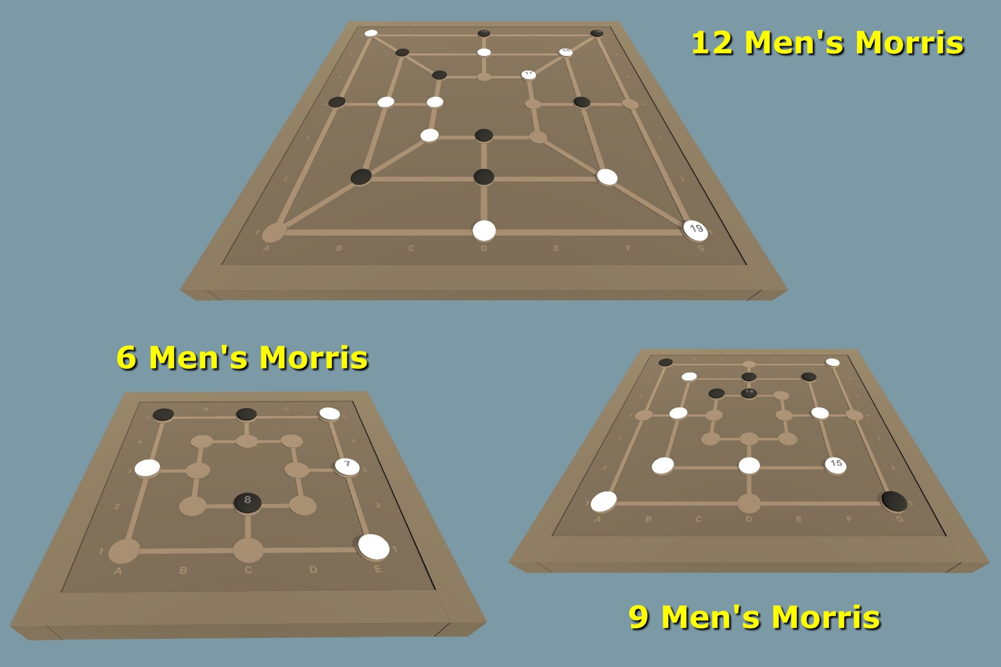 Mill Game (3 Variants) | Systems | Unity Asset Store