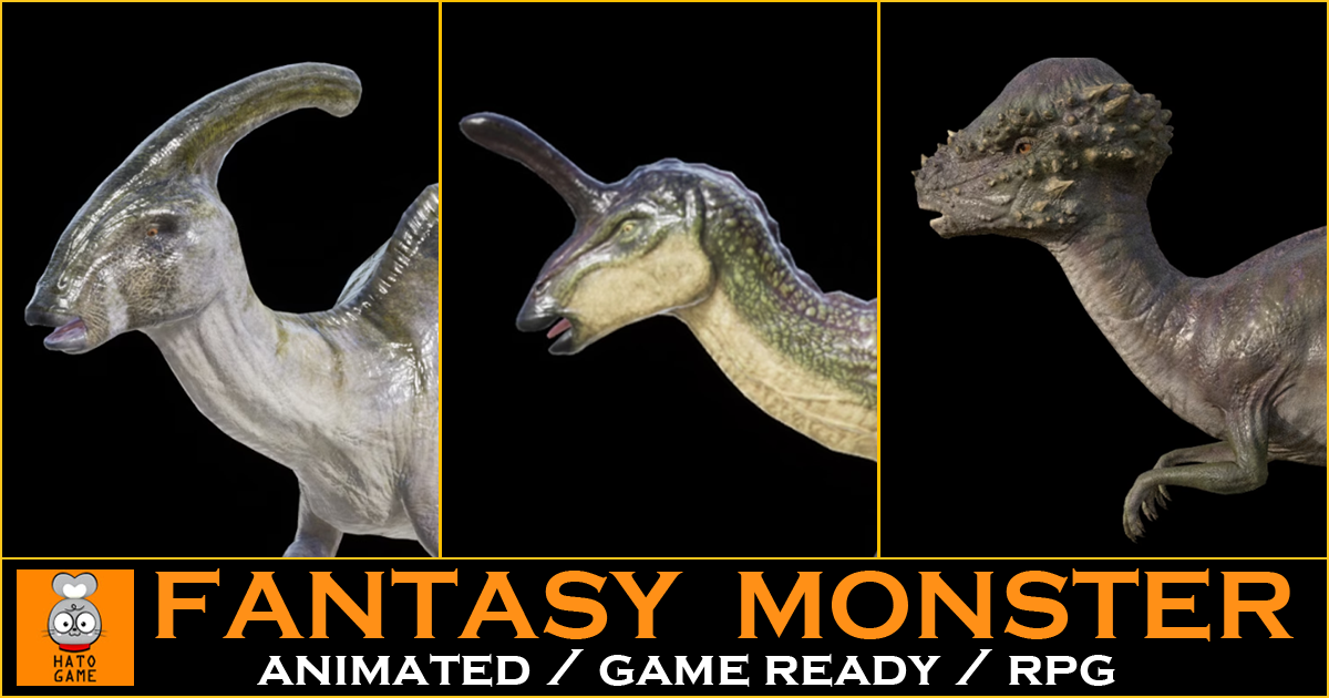 01_Monster Bundle 09 | 3D Characters | Unity Asset Store