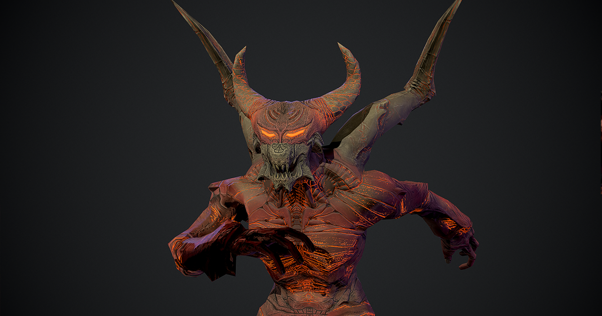 Monster Demon2 | 3D Creatures | Unity Asset Store