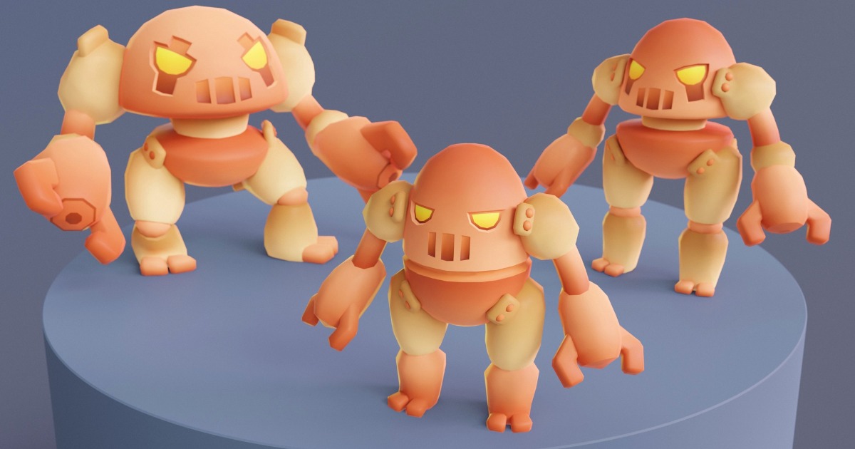 Robot Characters - Claw | 3D Robots | Unity Asset Store