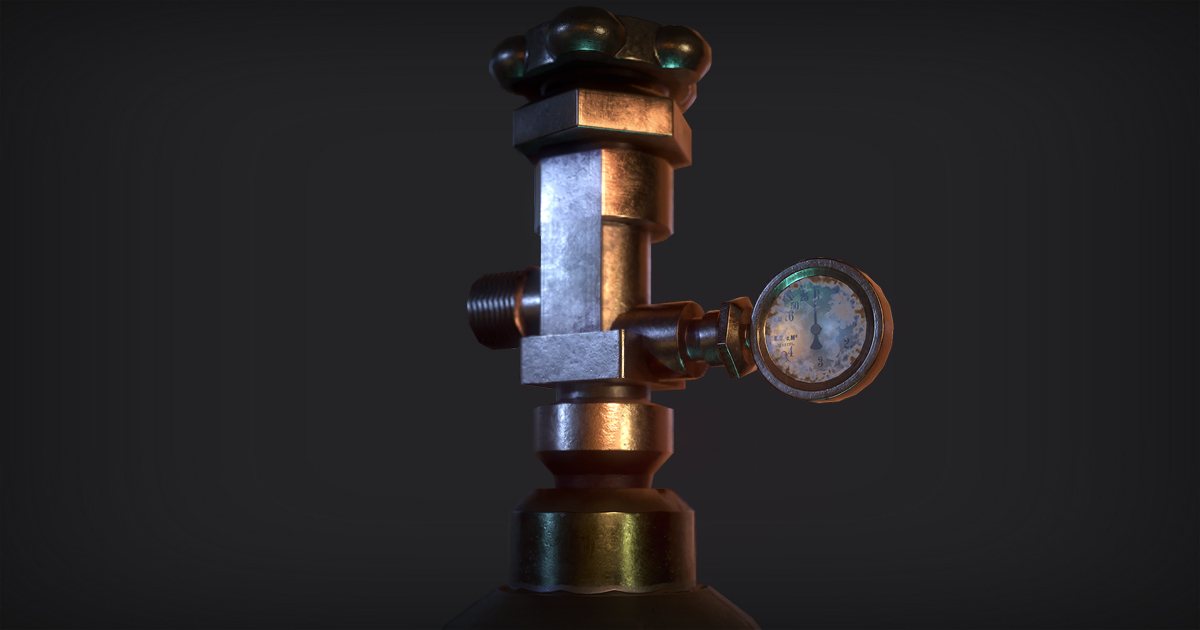 Gas Cylinder | 3D Props | Unity Asset Store