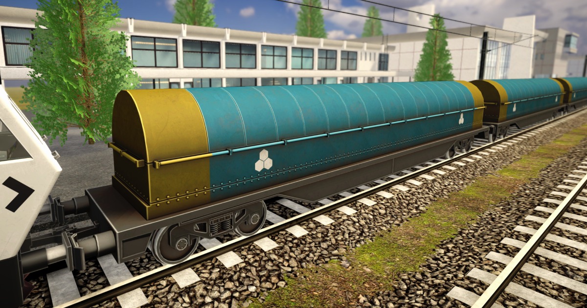 Train Car 05 - Coil | 3D Land | Unity Asset Store